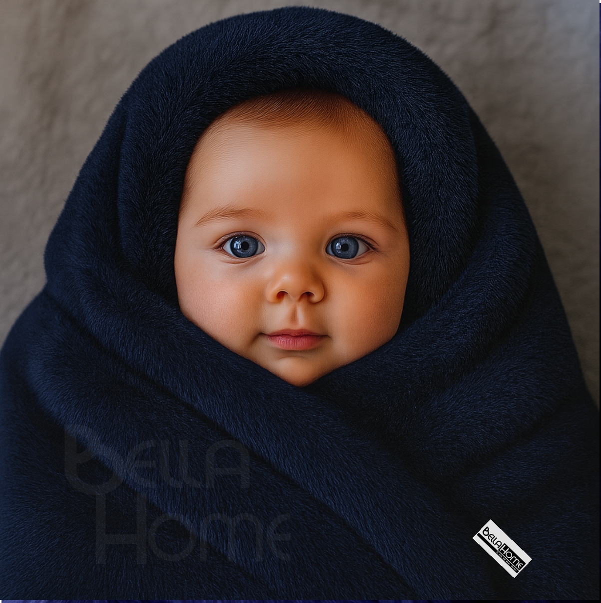 Cobija Soft Térmica Para Bebé Azul Navy – Bella Home
